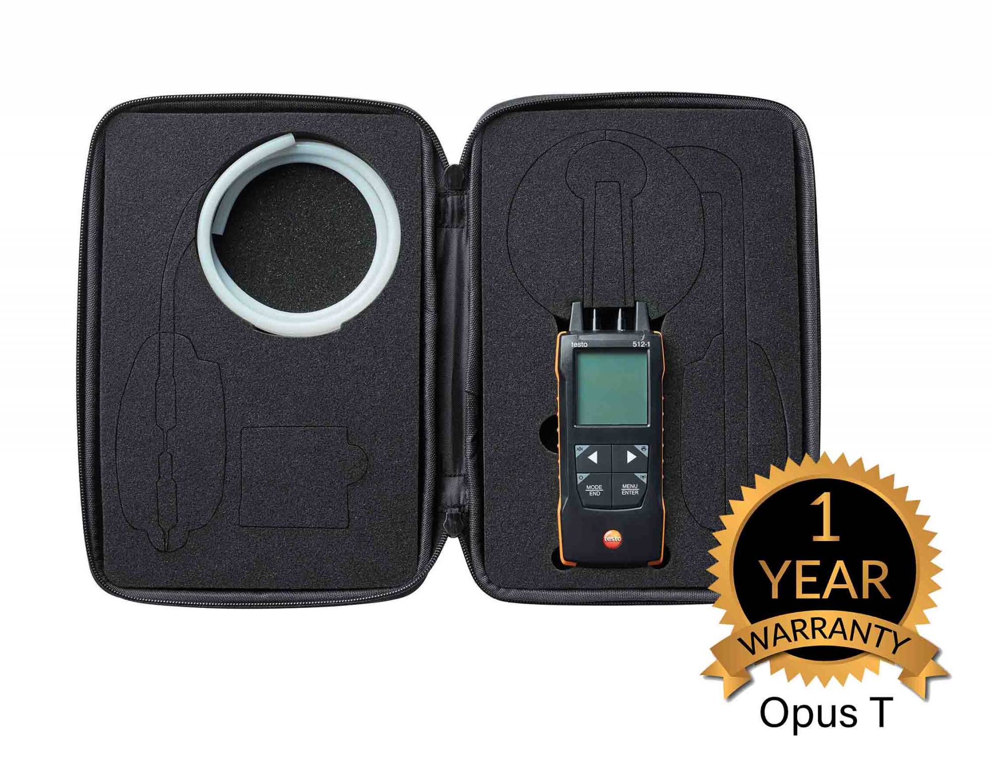 Opus T 0563 1512 testo 512-1 Digital differential pressure measuring ...